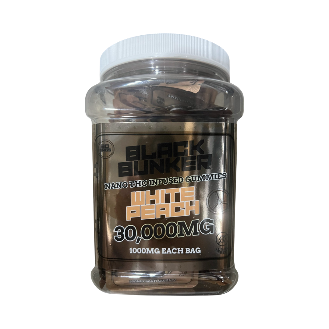 Black Bunker 30k NANO TCH GUMMY JAR 1000MG EACH BAG – Black Bunker ...